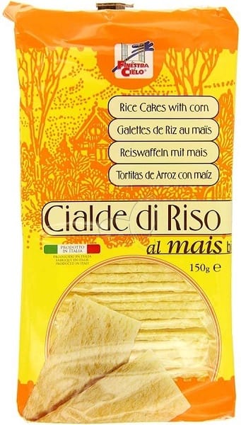 Cialde di riso e mais con sale bio 150 g: Acquista con spedizione ...