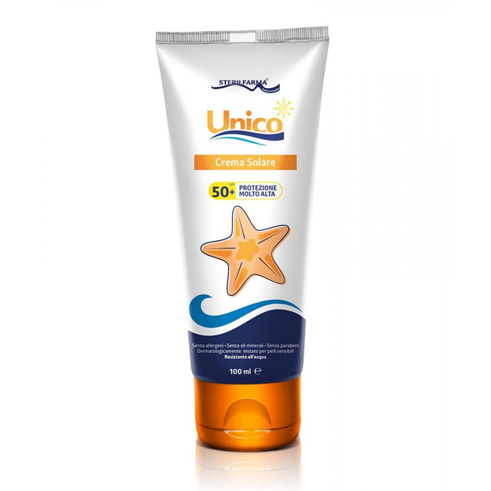 Unico crema solare protezione molto alta sfp 50+ 100 ml: Acquista con ...